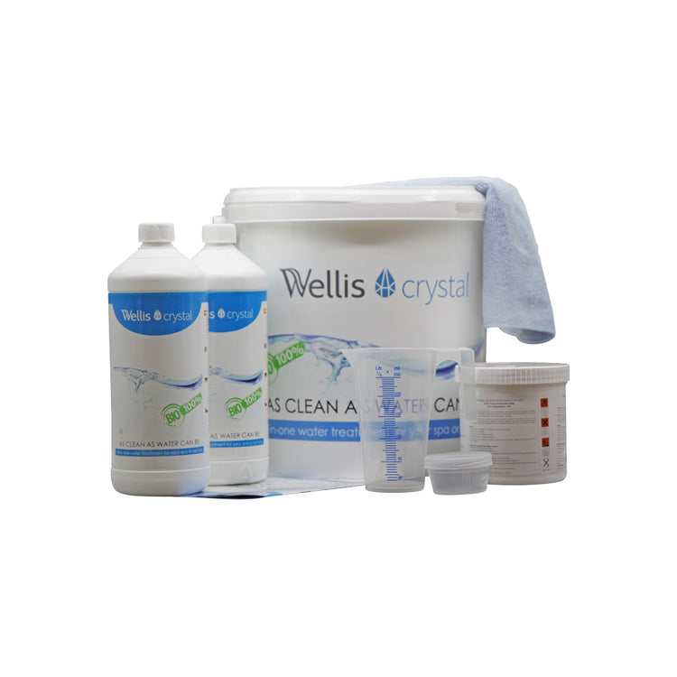 Wellis® Crystal - Environmentally Friendly Hot Tub Water Treatment ...